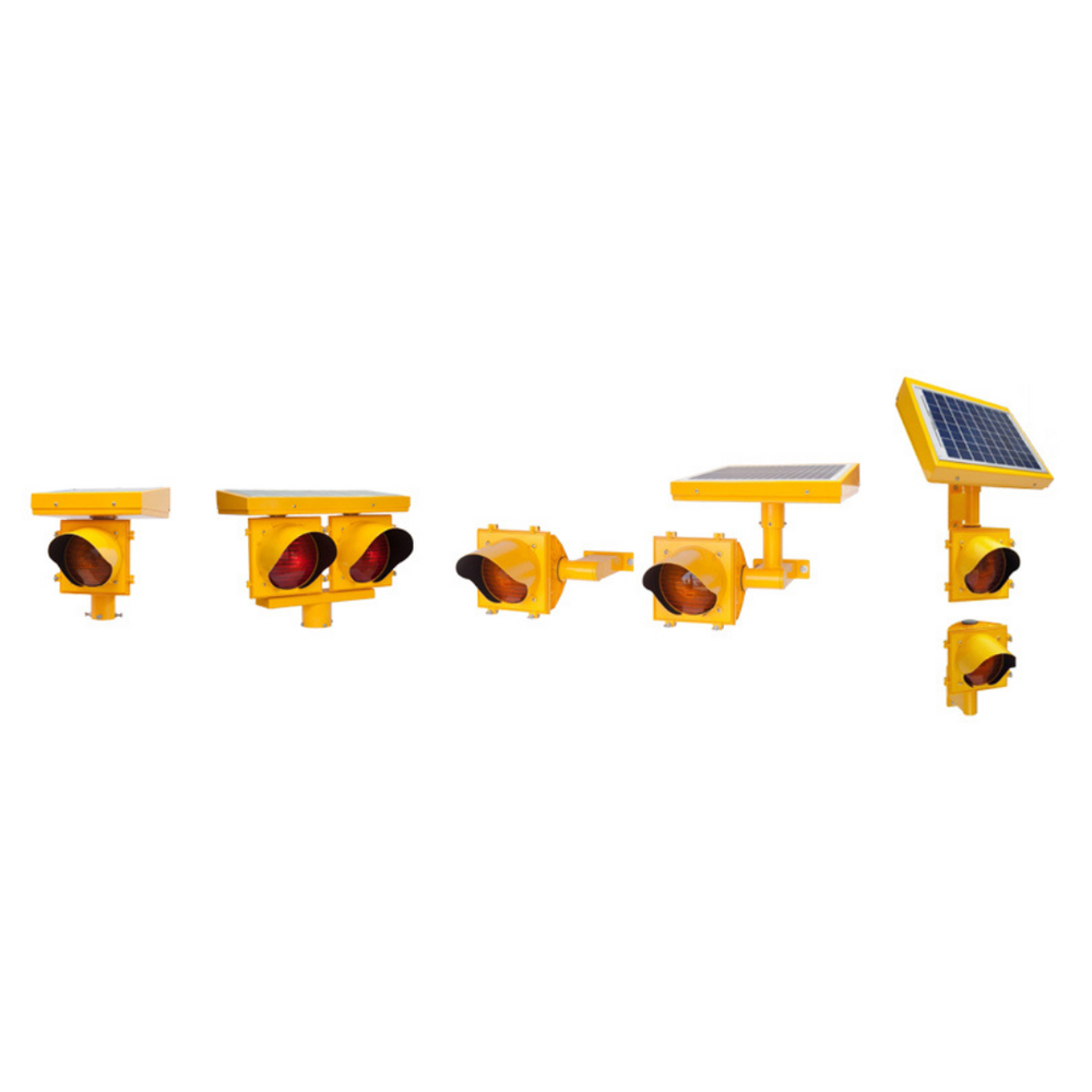 Solar Powered Pedestrian Activated Flashing Beacons - Mid Block ...